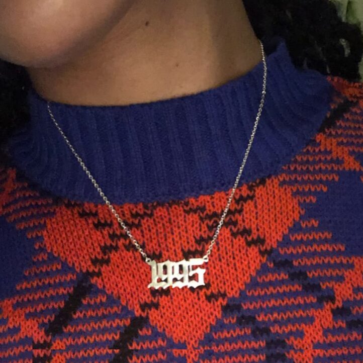 Silver Birth Year Chain – 45cm Stainless Steel – GARMFACTORY